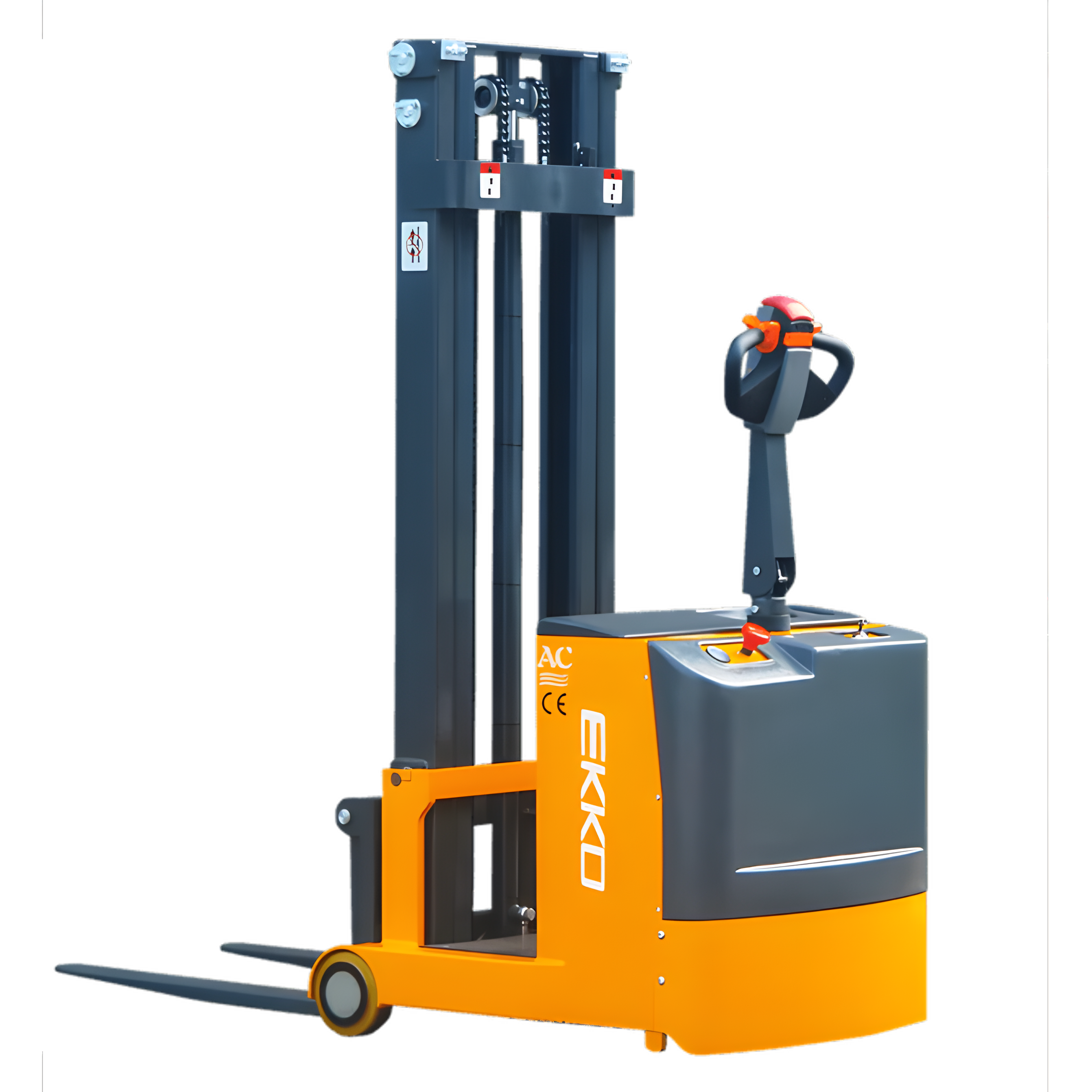 EKKO EK07S Counterbalance Walkie Stacker 1550lbs. Cap., 118" Height ...